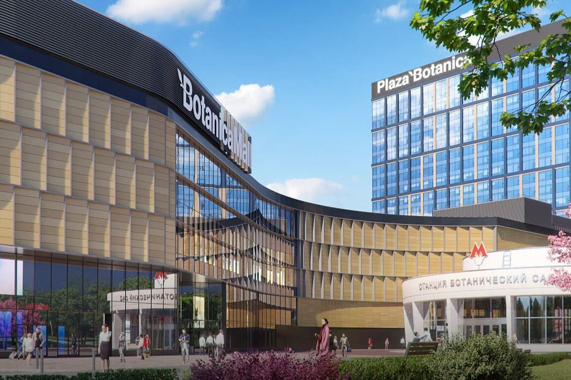 Торговый центр Botanica строится на северо-востоке Москвы
